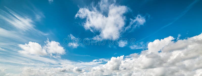 Soft clouds and blue sky stock photo. Image of moisture - 84809048