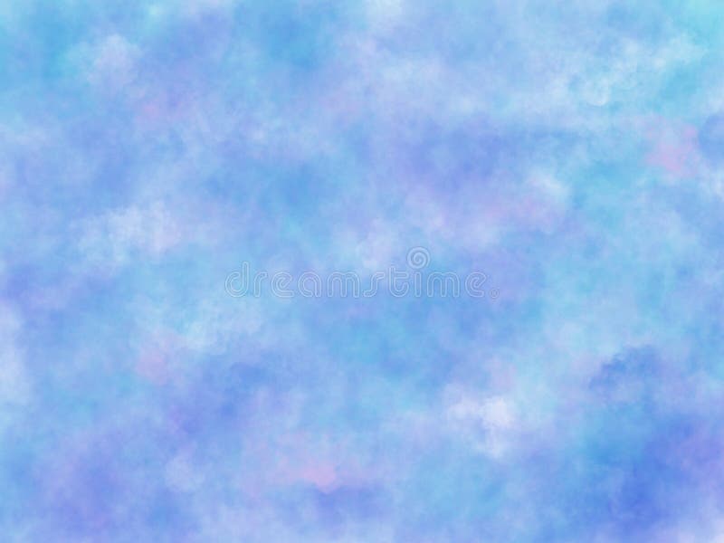 Soft Cloudy Blue Sky Texture Stock Illustration - Illustration of ...
