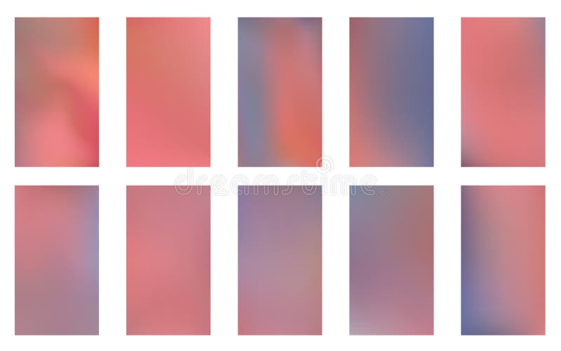 Soft Color Background. Modern Screen Vector Design for Mobile App Stock ...