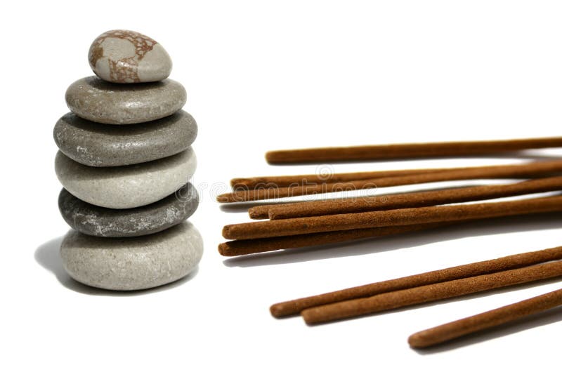 Soft Color Stones And Incense Bars Picture. Image: 5418018