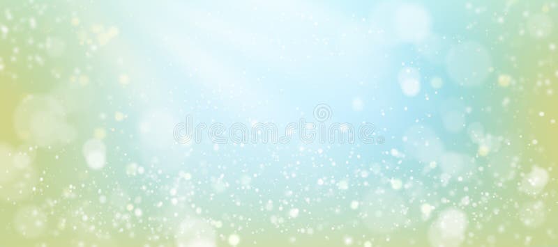Soft Colored Abstract Summer Background. Bokeh on a Blurred Background ...