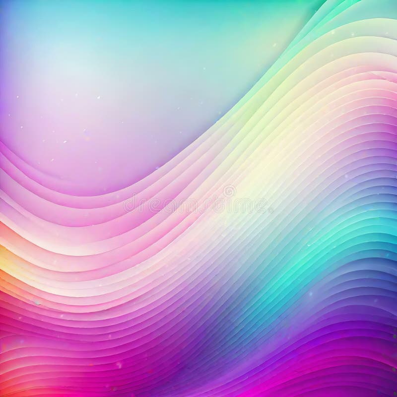 Soft Colored Curve Line Abstract Background Stock Illustration ...