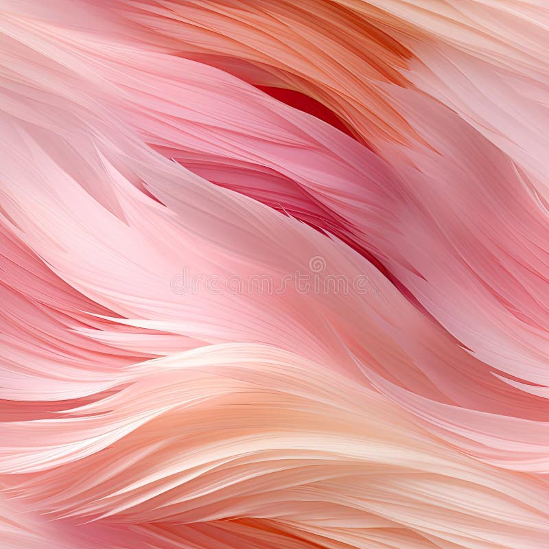 Soft Colored Pink Feathers Blended in the Background (tiled) Stock ...