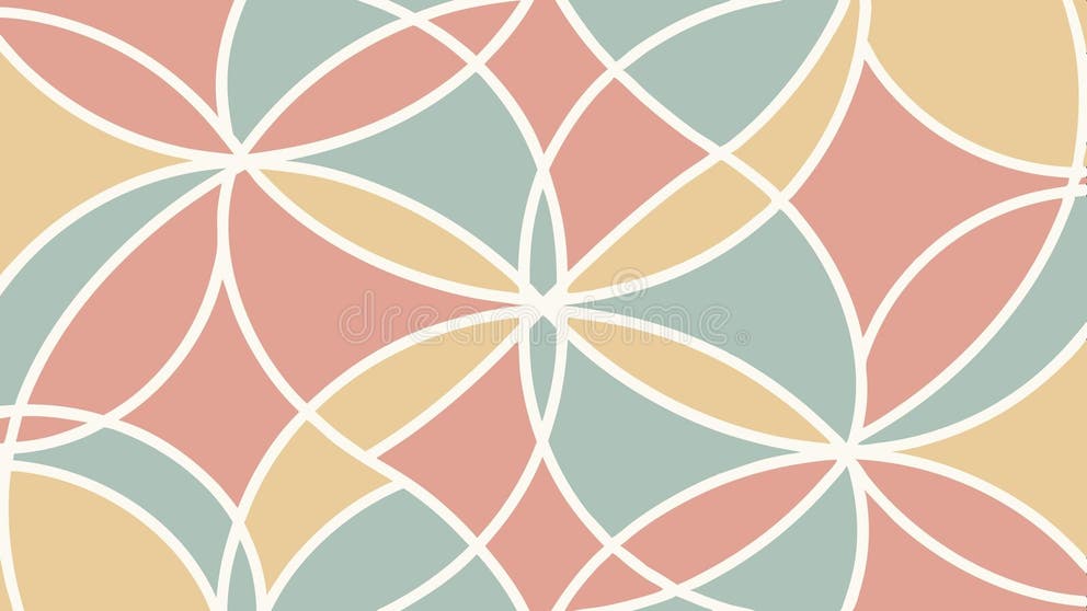 Soft Colorful Geometric Interlocking Pattern Texture Vector Design ...