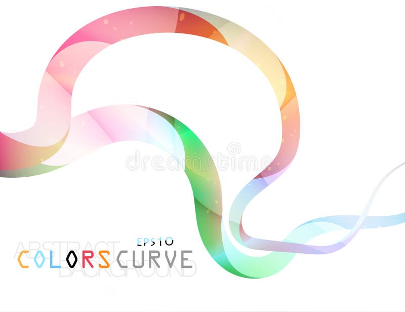 Colors Curve Style Concepts Stock Vector - Illustration of circle ...