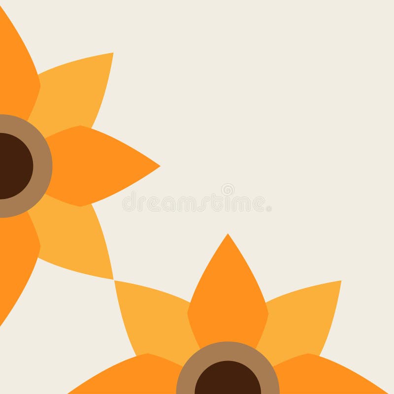 Soft Colour Floral Frame Corner Design Stock Vector - Illustration of ...