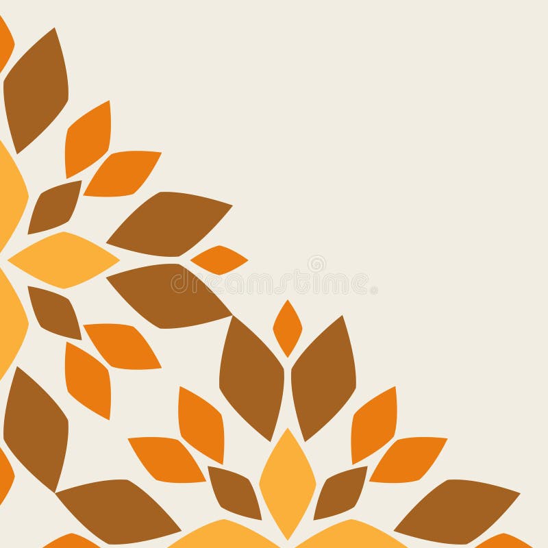 Soft Colour Floral Frame Corner Design Stock Vector - Illustration of ...