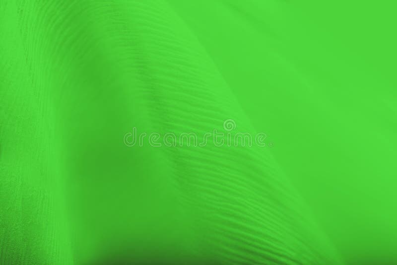 Soft Corrugated Green Silk, Vivid Green Background Stock Image - Image ...