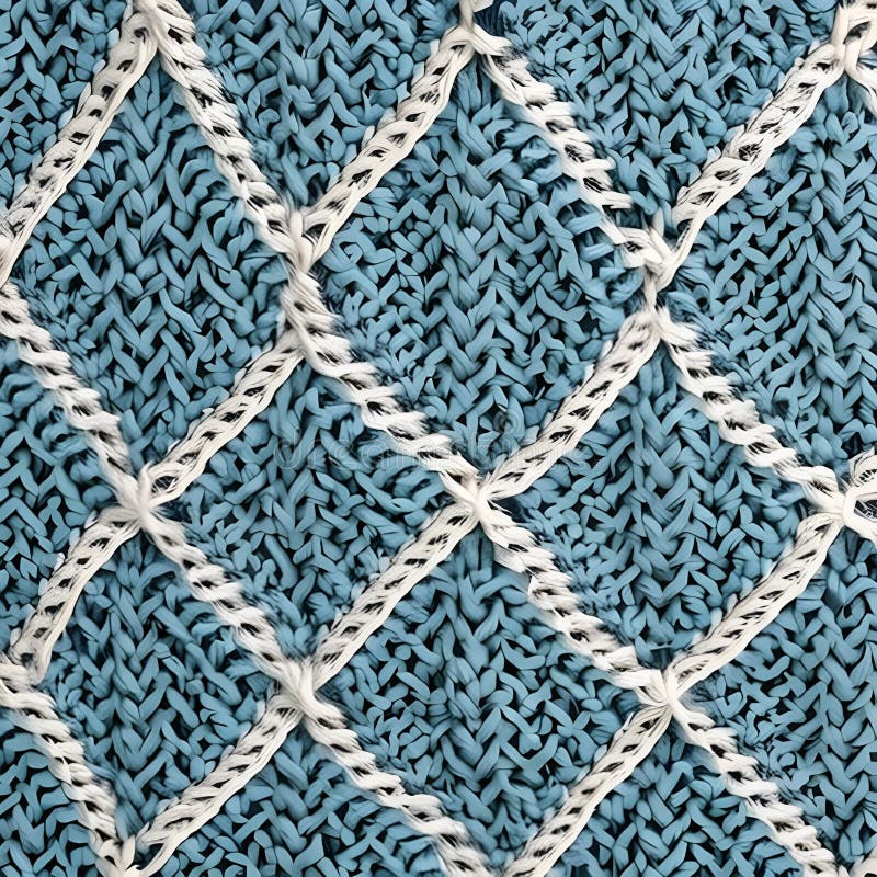 A Soft and Cozy Interpretation of a Knitted Fabric, with Textures and ...