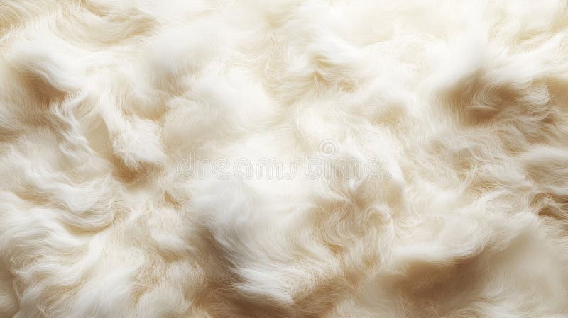 Soft Cream and Beige Fluffy Texture Background Stock Illustration ...