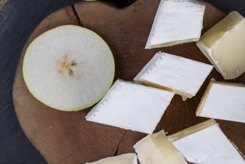 Soft Cream Cheese with White Mold Stock Photo - Image of healthy ...
