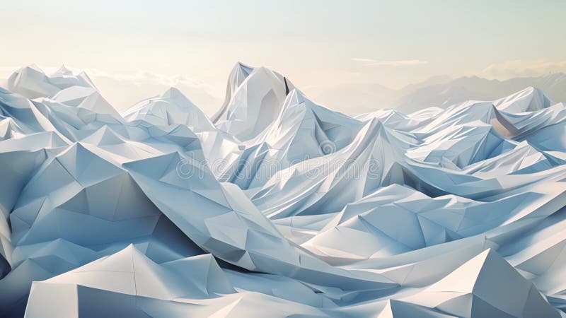 Soft Curved Triangles Create a Sense of Movement and Fluidity in this ...