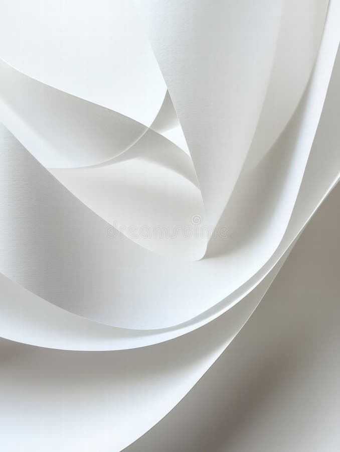 Soft Curves and Layers Create a Serene Composition with a Pristine ...