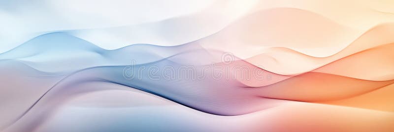 Dynamic Abstract Background with Curving Layers and Soft Pastel Colors ...