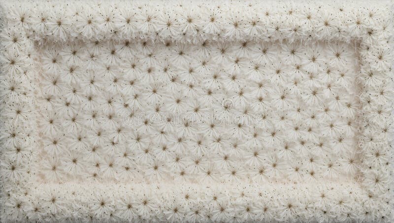 Soft Dandelion Seeds in a Fluffy Frame Creating a Dreamy Atmosphere ...