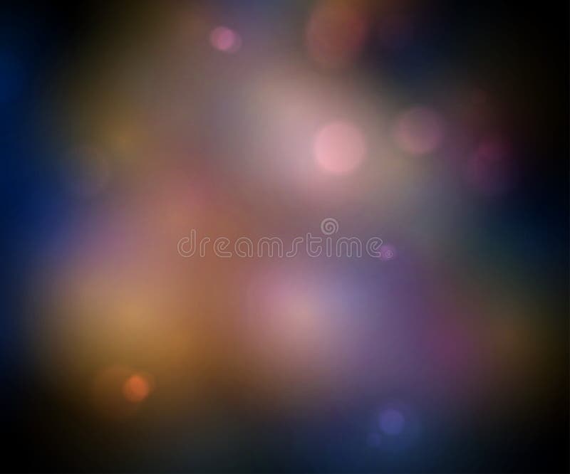 Soft Dark Abstract Background. Festive Lights Stock Vector ...