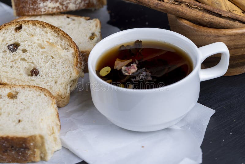 Soft Delicious and Sweet Bread with Added Raisins Stock Image - Image ...