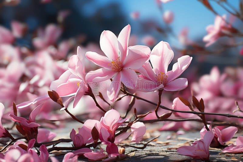 Soft Descent in Breeze Embrace, Spring Session Photos Stock ...