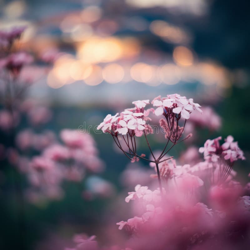 Soft Diffused Colors in Blurred Background, Creating a Calm Atmospheric ...