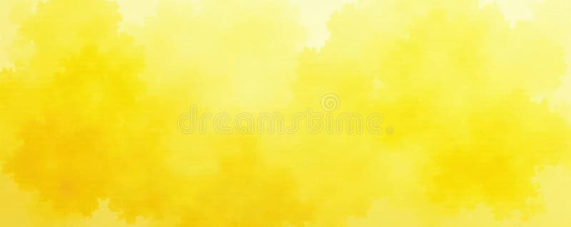 Soft, Diffused Yellow Watercolor Wash, Abstract Texture , Happy ...