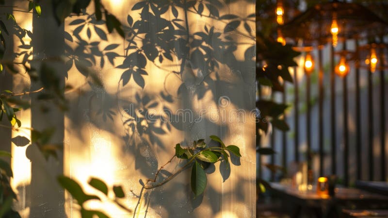 Soft Dim Lighting Casts Shadows on the Walls Adding To the Dreamy and ...