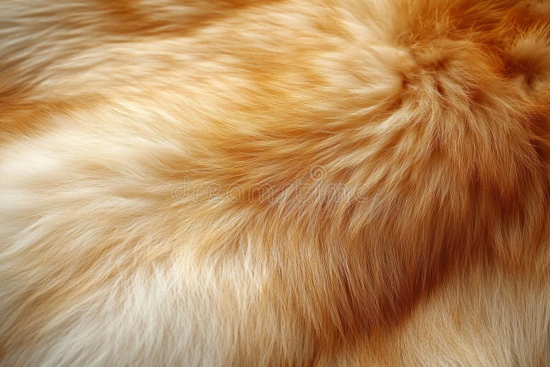 Soft Dog Fur with Ginger and White Coloring Creating a Beautiful ...