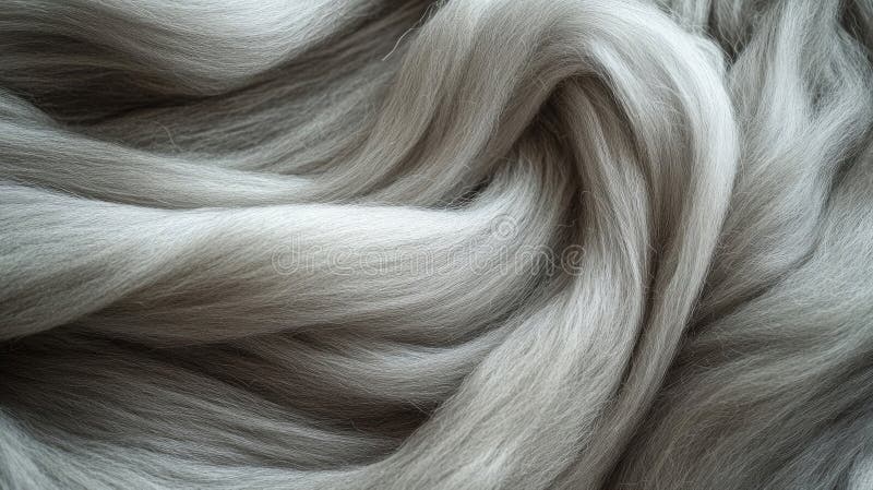 Soft Draped Gray Fabric Texture Background Stock Illustration ...