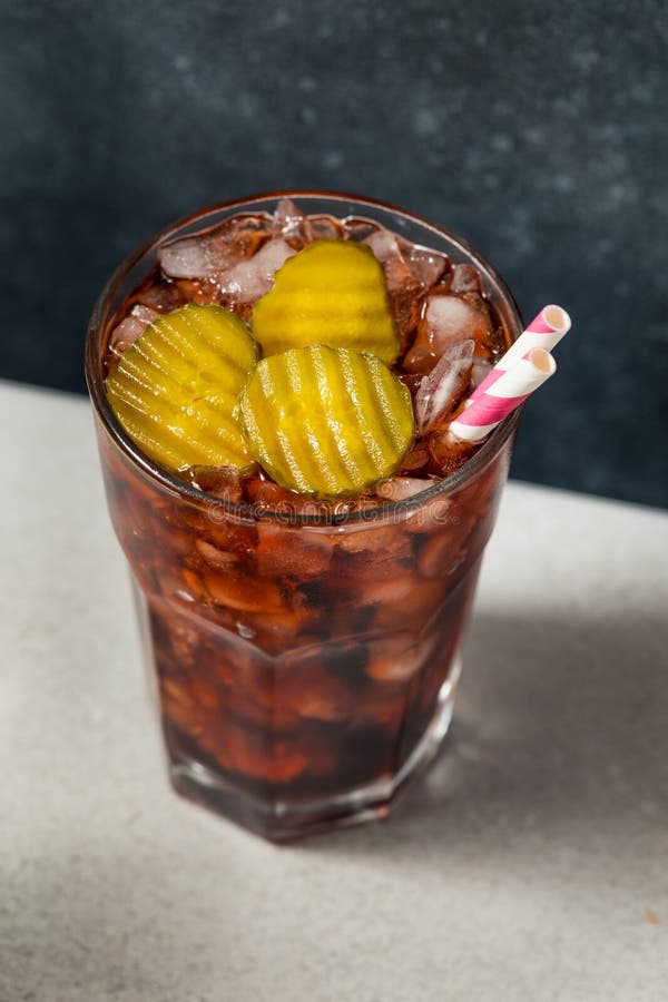 Soft Drink Cola with Pickles Stock Image - Image of caffeine, liquid ...