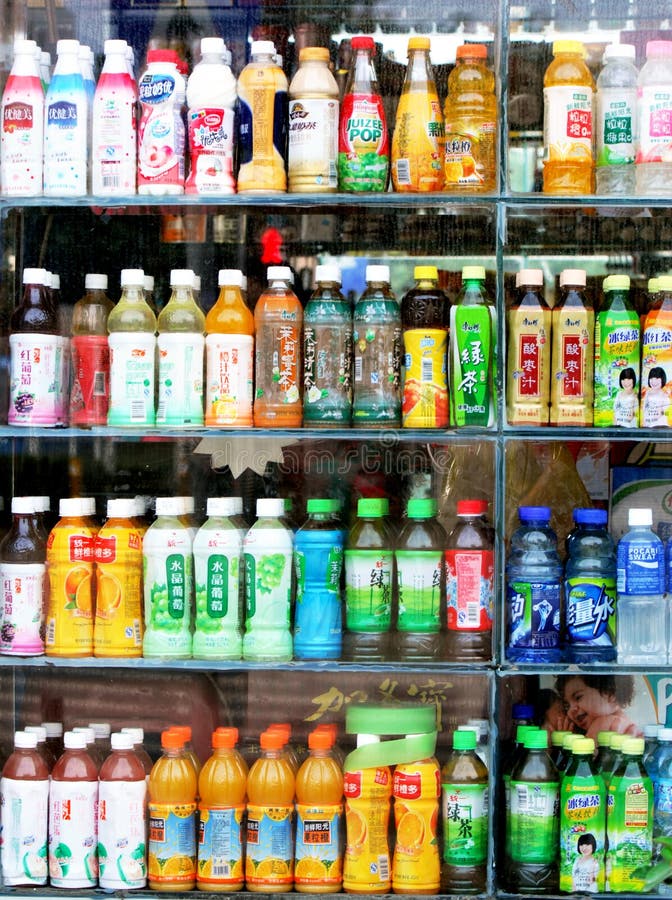 Soft drinks editorial stock image. Image of display, drinks - 23054264