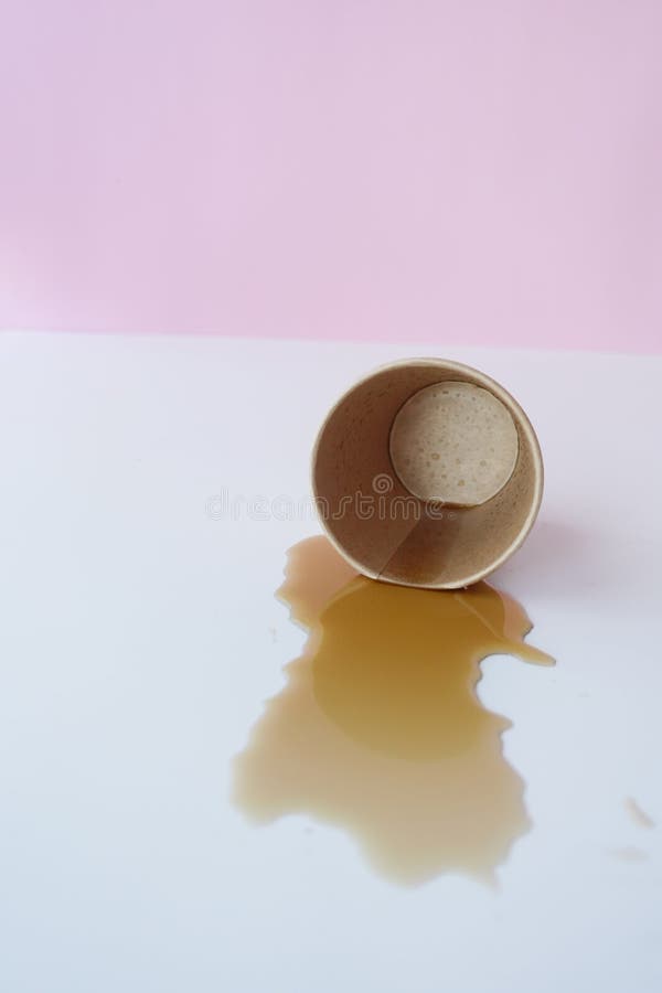 Soft Drinks or Liquid Spilled on a Floor , Stock Photo - Image of water ...