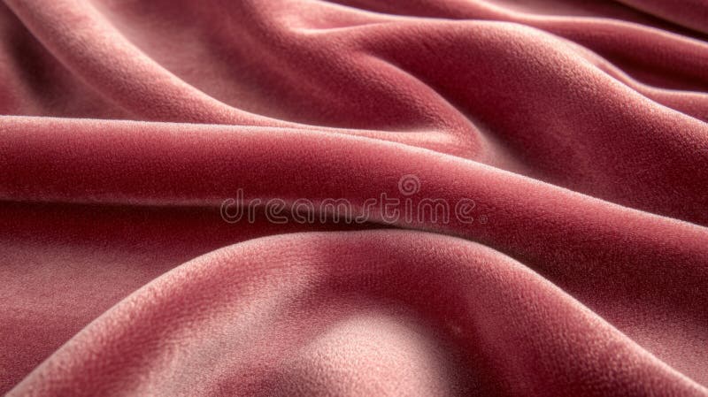 Soft Dusty Rose Velvet Fabric Draped Texture Stock Illustration ...