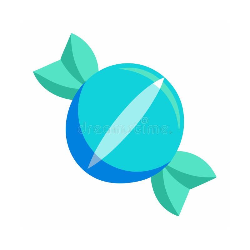 Edge Blue Mint Candy Illustration Stock Illustrations – 1 Edge Blue ...