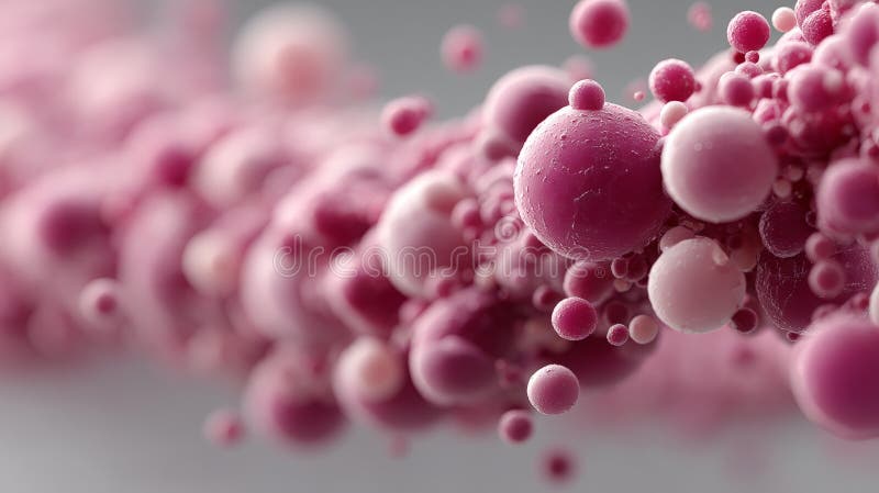 A Soft and Elegant 3D Motion Graphic Showcasing a Left-to-right Stream ...