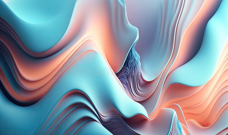 Soft Ethereal Dreamy Background for Posters and Web. Stock Illustration ...