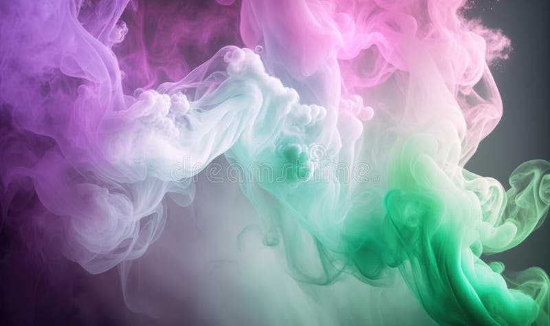 Soft Ethereal Dreamy Pastel Smoke Background for Professional Use ...