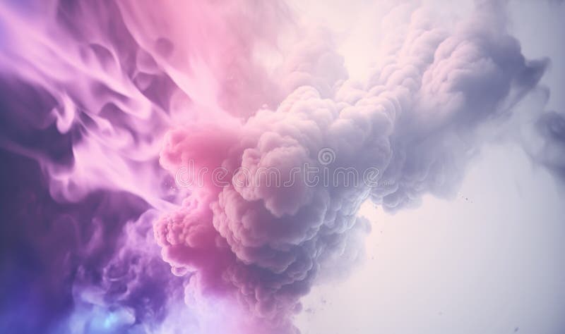 Soft Ethereal Dreamy Pastel Smoke Background for Professional Use ...