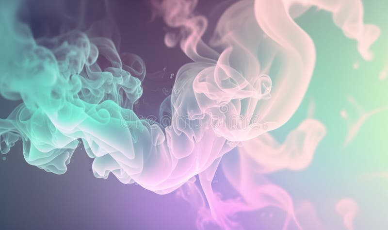 Soft Ethereal Dreamy Pastel Smoke Background for Professional Use ...