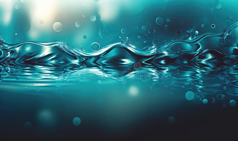 Soft Ethereal Dreamy Water Texture for Spa and Wellness Designs. Stock ...