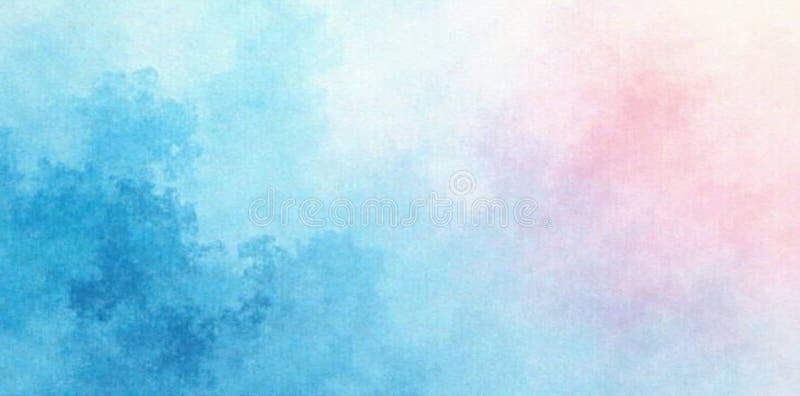 Soft, Ethereal Light Blue Watercolor Wash Background, Subtle, Blurred ...