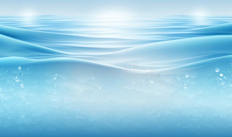 Soft Ethereal Water Background for Professional Use. Stock Illustration ...