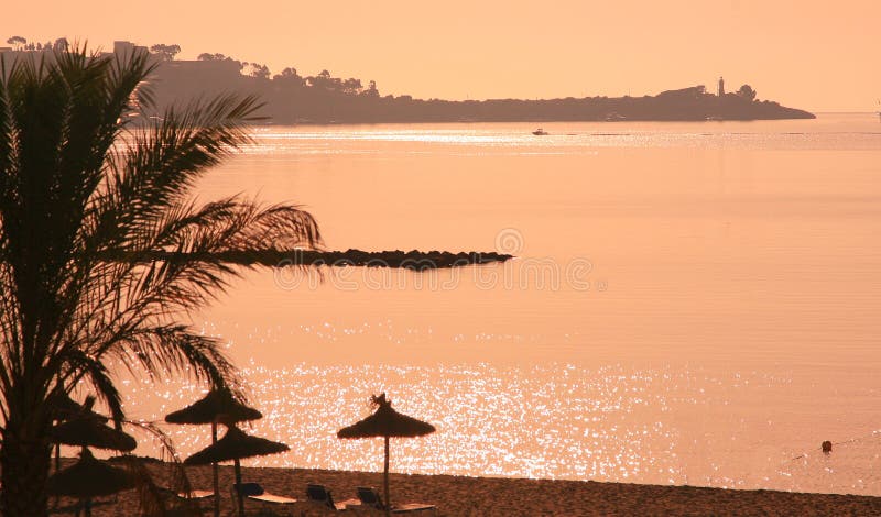 Soft Evening Light of the Sun, Very Beautiful Colors Mountain Landscape ...
