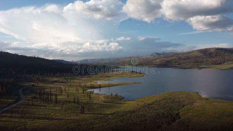 Soft Evening Light on the West Shore of Frenchman Lake Casting Tree ...
