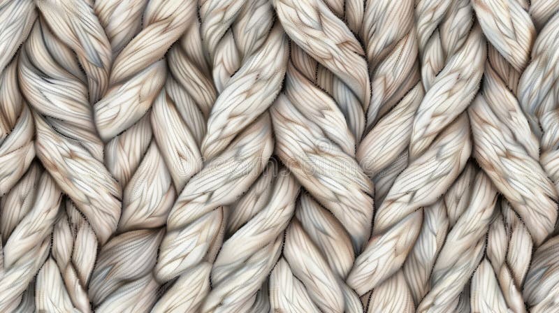 A Soft Fabric Texture Featuring a Detailed Knitted Pattern, Captured in ...