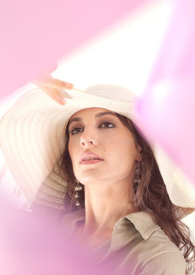 Soft fashion portrait stock image. Image of fashion, modeling - 16709001