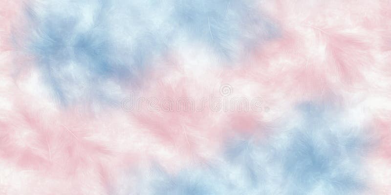 Soft, Feather-like Texture in a Blend of Pastel Pinks and Blues ...