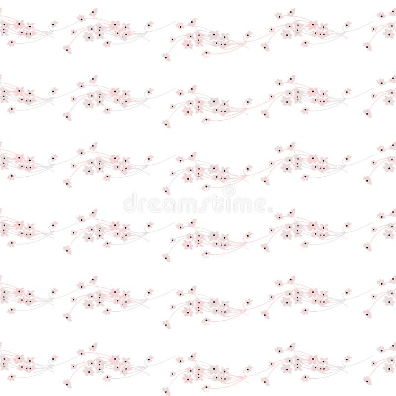 Soft Floral Seamless Pattern Stock Vector - Illustration of decorative ...