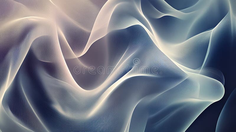 Soft, Flowing Abstract Textures with Gradient Colors and Delicate Lines ...