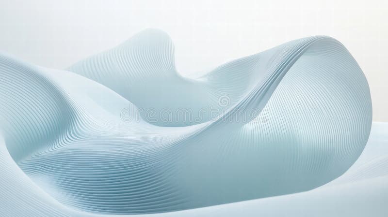 Abstract Wind Lines Flow Softly Across a Gentle Surface Creating a ...