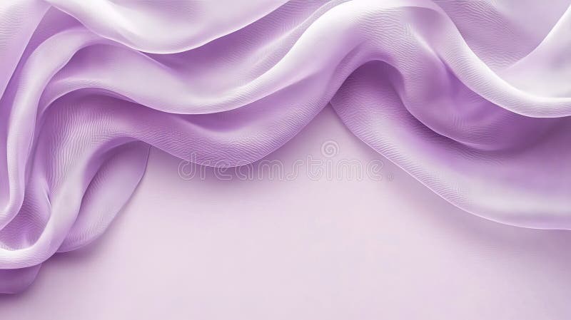 Soft, Flowing Textures of Pastel-colored Chiffon Fabrics Stood Out, Set ...