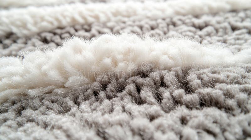 Soft Fluffy Gray and White Textured Fabric Stock Illustration ...